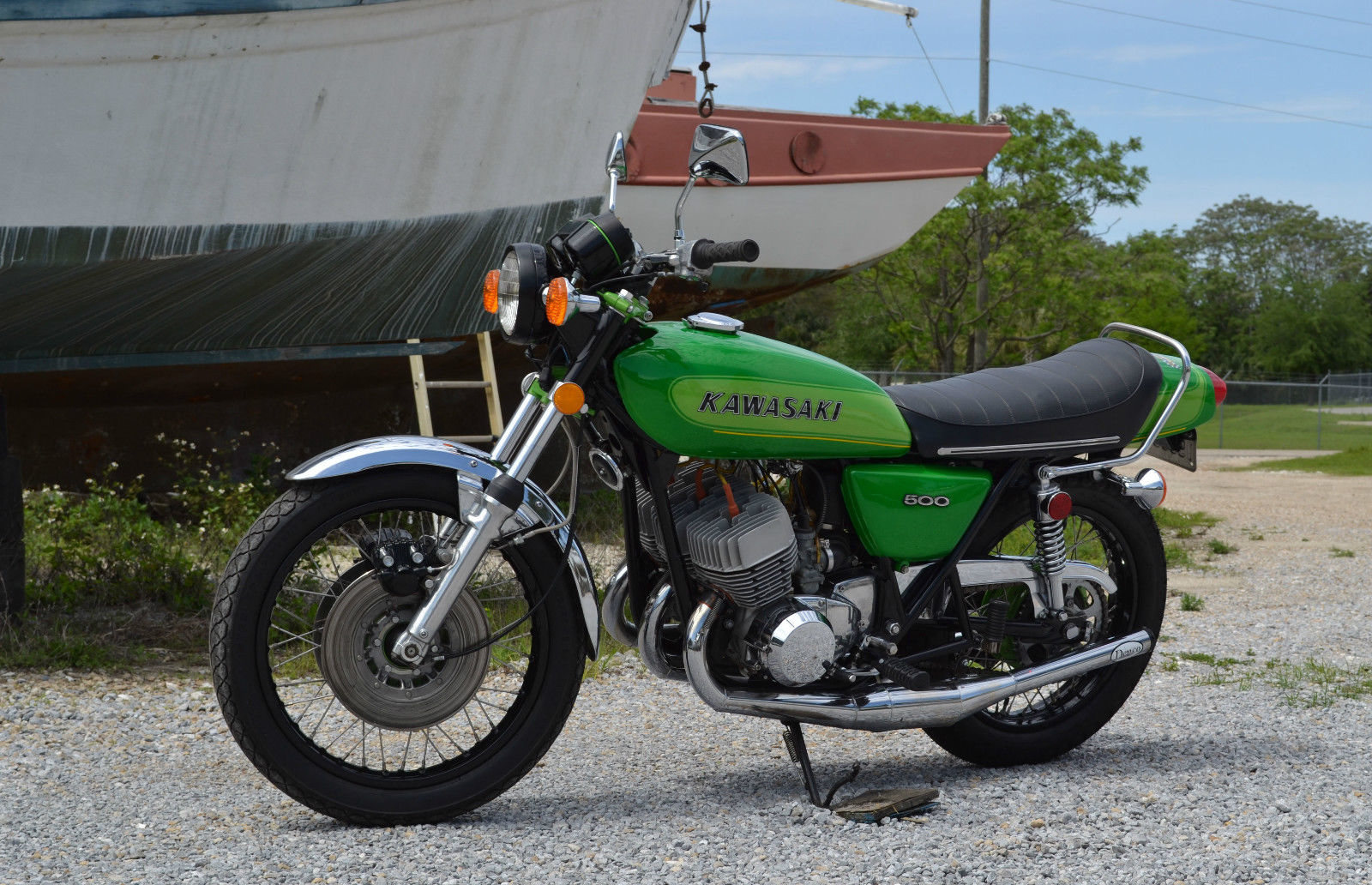 Kawasaki 500 H 1 Mach III, 1974 Motorcycles - Photos, Video, Specs ...