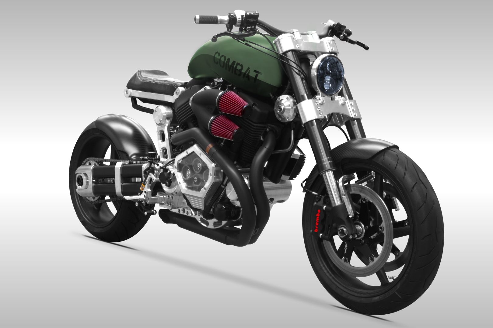 Confederate R135 Wraith Combat Motorcycles - Photos, Video, Specs ...