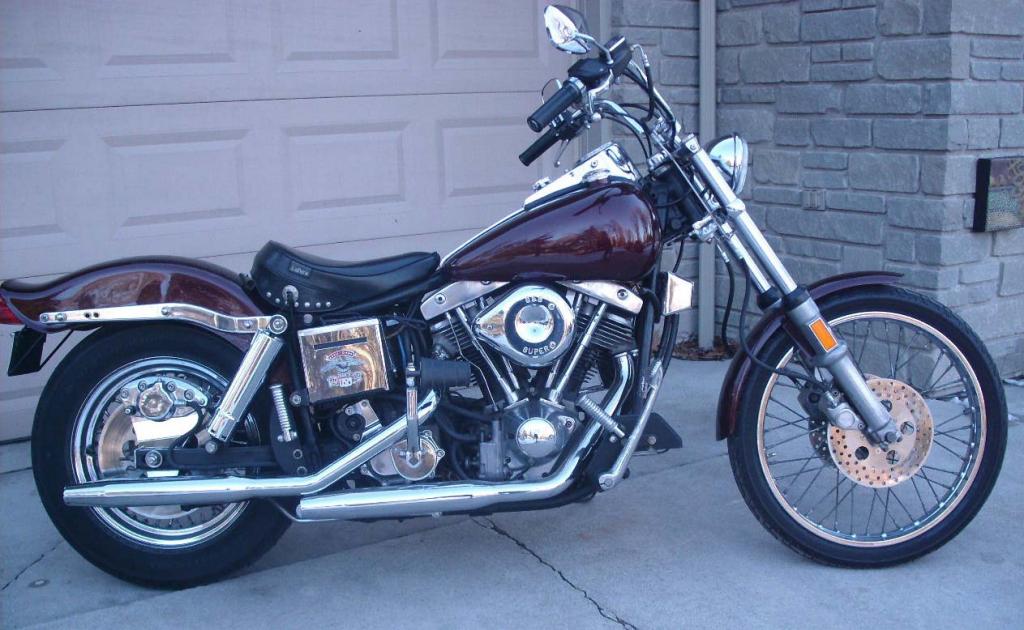 Harley-Davidson FXWG 1340 Wide Glide, 1981 Motorcycles - Photos, Video ...