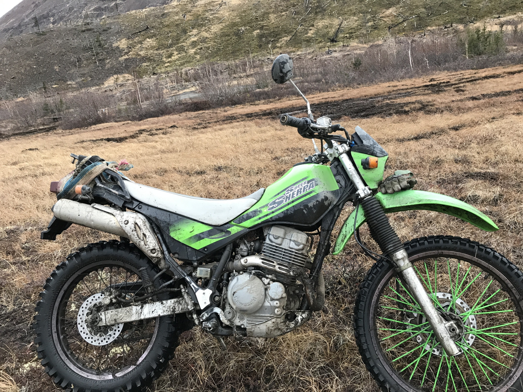 Kawasaki KL250-G4 Super Sherpa Motorcycles - Photos, Video, Specs ...